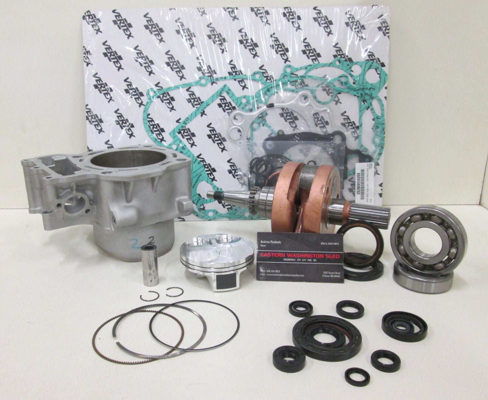 YAMAHA YZ 250F 285CC BIG BORE/STROKER ENGINE REBUILD KIT 2003-2013 ...