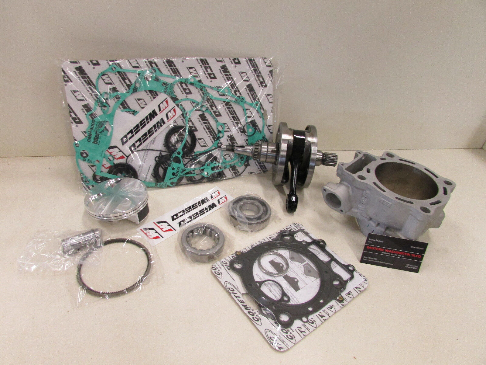 YAMAHA WR 250F ENGINE REBUILD KIT, CYLINDER, PISTON, CRANKSHAFT 2003-2 ...
