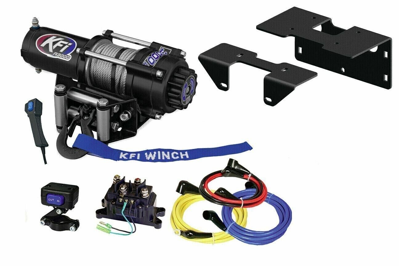 HONDA RANCHER TRX 420 KFI 3000LB WINCH & MOUNT 2007-2013 – EWS MotorSports